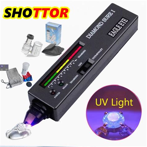 Shottor Gro Handel Profession Elle Hochpr Zise LED Diamant Tester Setzt