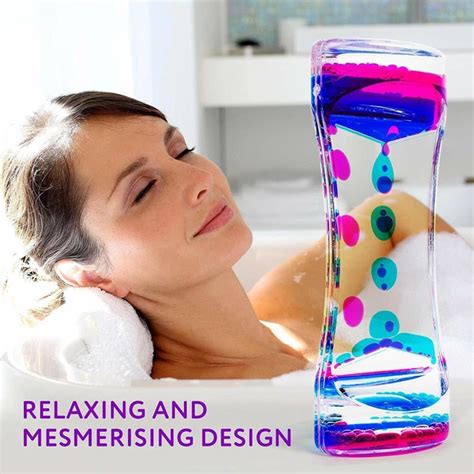 Spiral Liquid Timer Visual Autism Adhd Fidget Toy Sensory Calming Motion Drop Uk £9 16 Picclick Uk