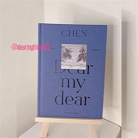 Jual Album Chen Dear My Dear Album Chen Exo Lengkap Photocard Postcard