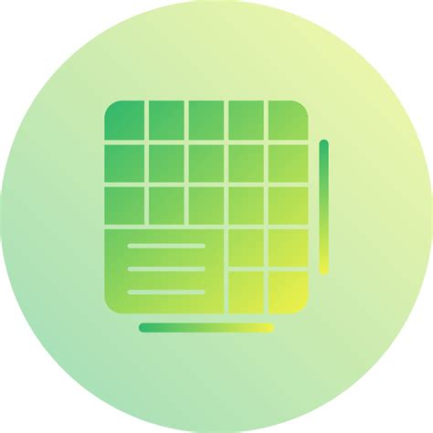 Table Data Vector Icon 21438196 Vector Art At Vecteezy