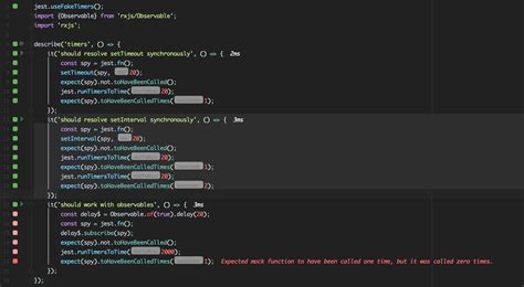 javascript why is efaketimers not working with rxjs observable delay stack overflow
