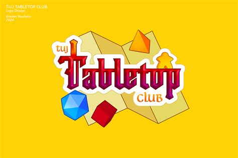 Tuj Tabletop Club Logo Behance
