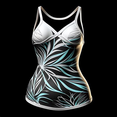 Premium Ai Image Photo Of Tankini Top For Women Halter Neck With