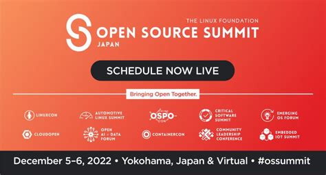 The Linux Foundation On Linkedin Ossummit Opensource Opensourcesoftware Opensourcedevelopment