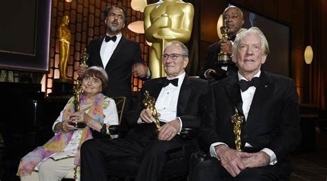 No Word Of Sex Scandal At First Oscar Celebration Of Season Hollywood