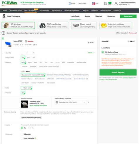 Pcbway 3d Printing Service Review Electronics Lab