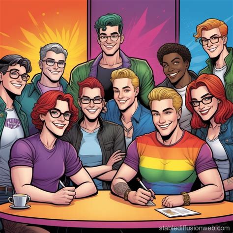 Lgbt Themed Pub Quiz Stable Diffusion Online
