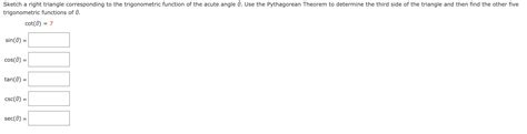 Solved Trigonometric Functions Of