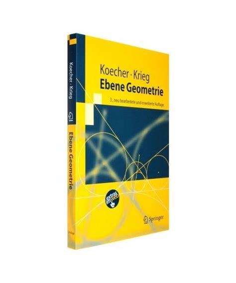 Ebene Geometrie Aloys Krieg Max Koecher Eur 29 62 Picclick Fr