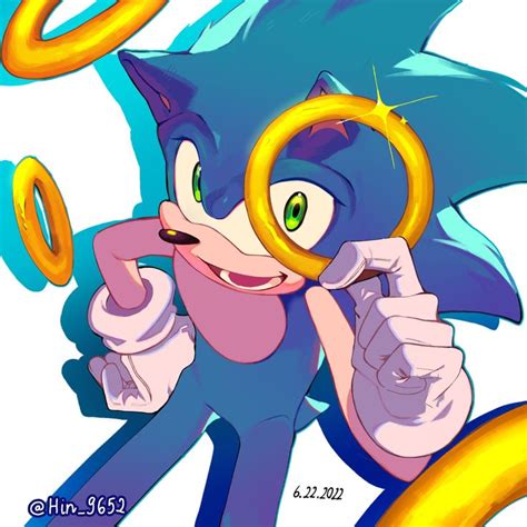 Hin On X Sonic Art Sonic Sonic The Hedgehog