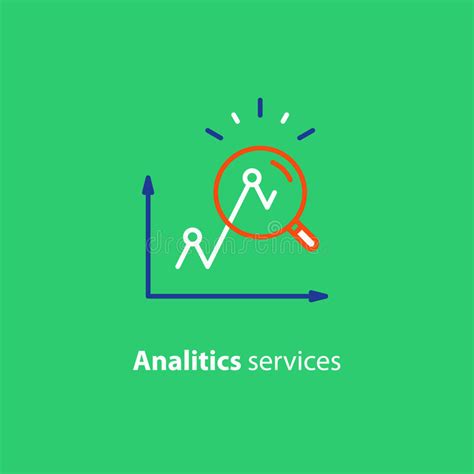 Statistics And Analytics Concept Business Performance Report