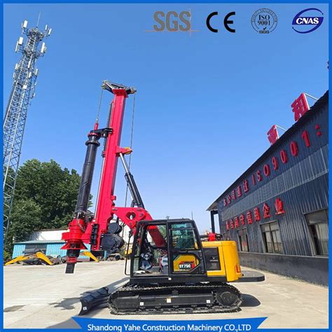 Full Hydraulic Crawler Type Borehole Engineering Rotary Drilling Rig