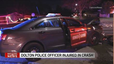 Dolton Officer Injured In Crash Wgn Tv