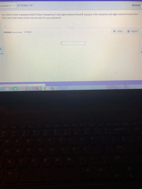 solved of 18 step 1 of 1 question 11 00 45 08 you need to