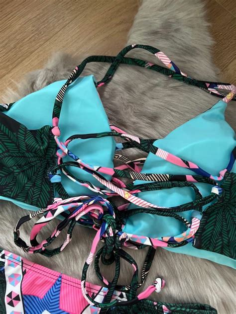 Bohemian Bikini Set Women S Fashion Swimwear Bikinis Swimsuits On Carousell