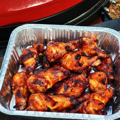 Huli Huli Chicken Wings Open Fire