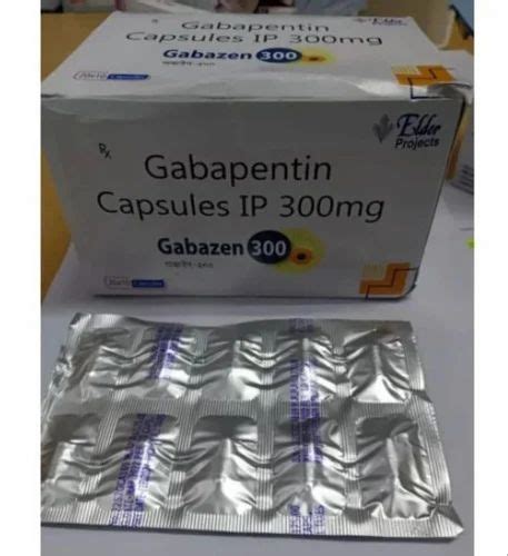 Gabapentin Capsules 100 Mg Packaging Size 1 X 10 At Rs 131 Stripe In
