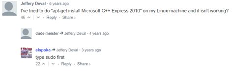 Apt Get Install Microsoft C Express 2010 R ProgrammerHumor