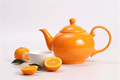 Premium Ai Image Orange Drink Container