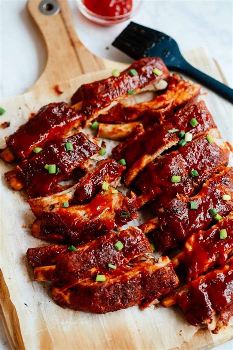 These Oven Baked Ribs Is The Easiest Rib Recipe Youll Ever Make Rubbed With A Simple But