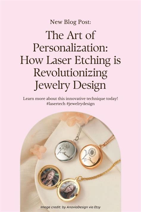 Laser Etching Jewelry