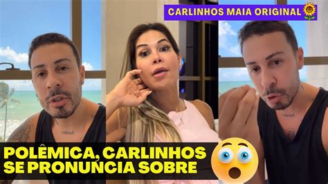 POLÊMICA CARLINHOS MAIA SE PRONUNCIA APÓS FALA INFELIZ DE MAÍRA CARDI