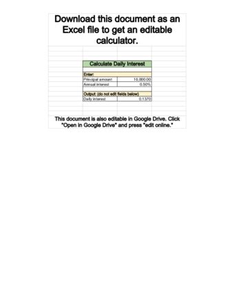 How To Calculate Daily Interest Rates Formulas And Examples