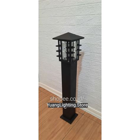 Jual Lampu Taman Minimalis Tiang Lampu Hias Tiang Pagar Dekorasi Dinding Batik Shopee Indonesia