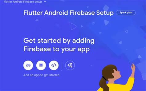 connect flutter app to firebase console firebase integration android