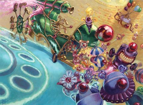 Clown Car Mtg Art From Unfinity Set By Ralph Horsley Art Of Magic