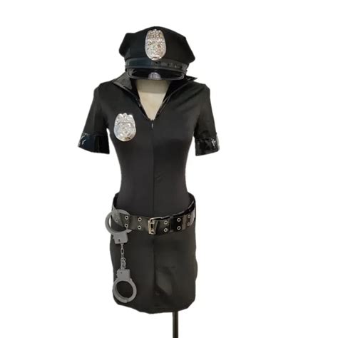 Sexy Policewoman Costume Sexy Cop Officer Police Women Officer Uniform