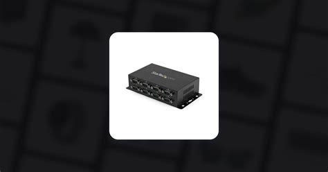 Startech 8 Port Usb To Db9 Rs232 Serial Adapter Hub • Price