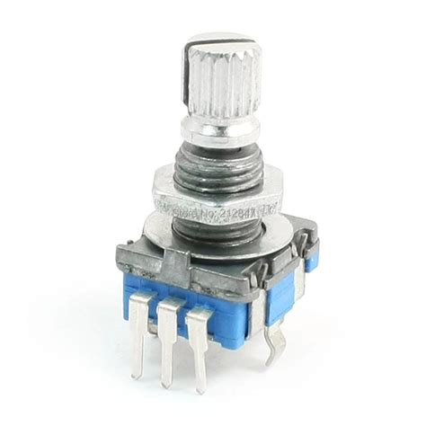 Passive Components Mm Shaft Mm Thread Detents Encoder Rotary Switch Con Interruptor De Llave
