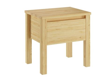 Erst Holz Nachtkommode Nachttisch Kiefer Massiv Nachtkästchen