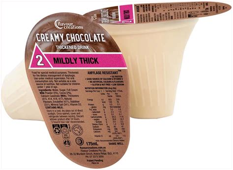Flavour Creations Thickened Creamy Chocolate 175ml Axcess Nutrition