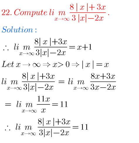 Mathematics Limits And Continuity Inter Solutions Maths Glow