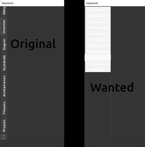 How To Make Tabbar Labels Horizontal On Orientation Westeast But Not