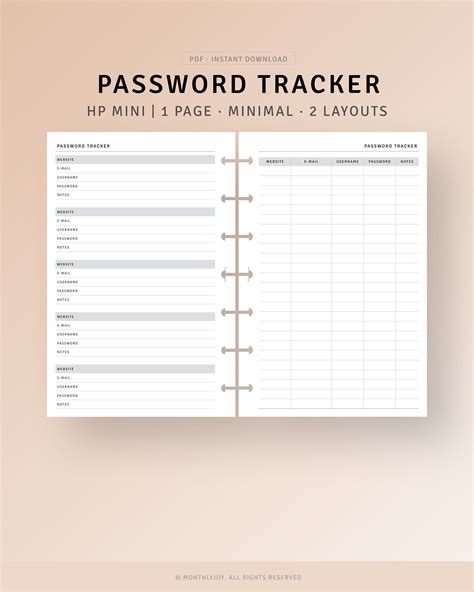 Planner Pdf Daily Agenda Planner Planner Dividers Mini Planner