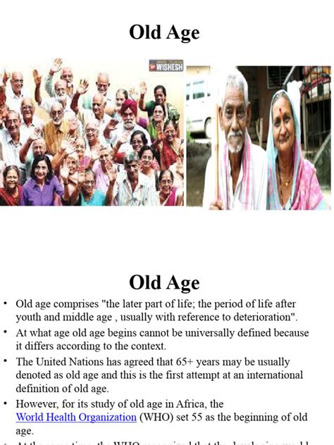 Old Age Unit Vii Pdf Ageing Memory
