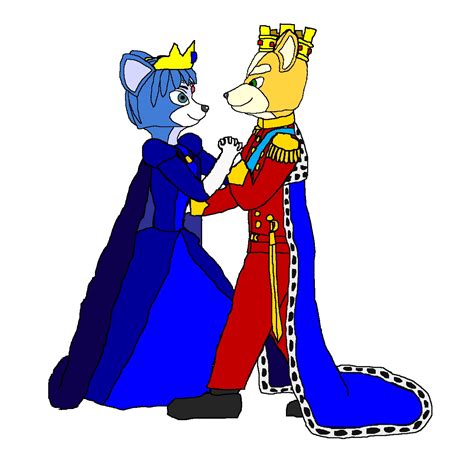 King Fox And Queen Krystal Star Fox Fan Art 25697698 Fanpop