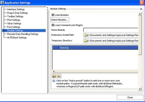 Modules ExtensionsManagementWizard Documentation Slicer Wiki