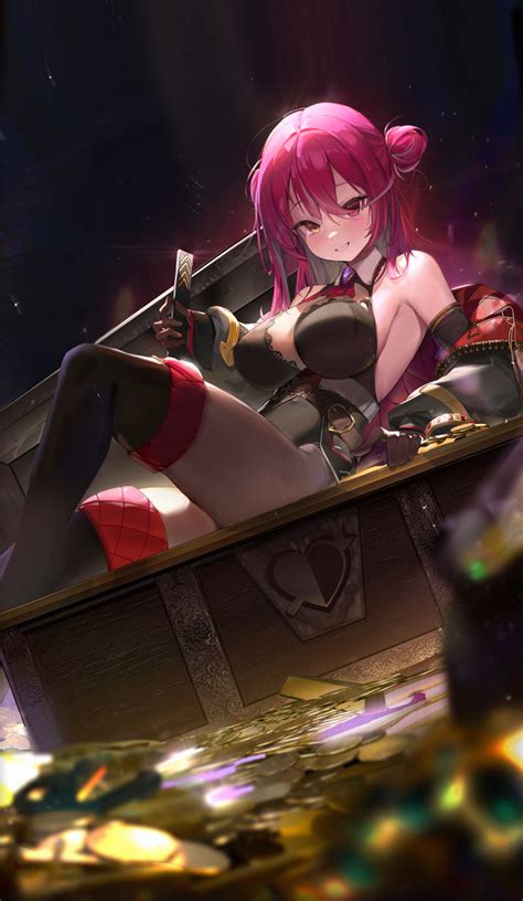 Dfm Darknessdfm Houshou Marine Houshou Marine Marching Band Hololive Absurdres Highres