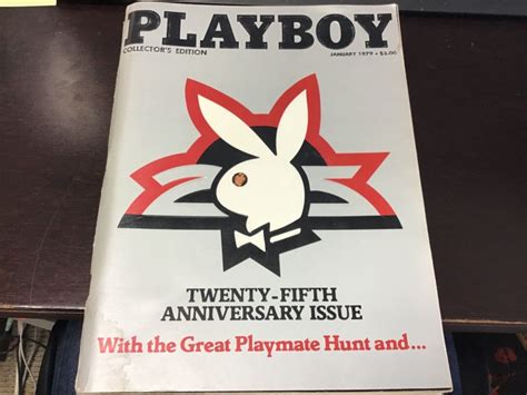Playboy Magazine January 1979 25 Anniversary Issue Values MAVIN