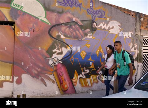 BRAZIL Favela Of Sao Paulo Stock Photo Alamy