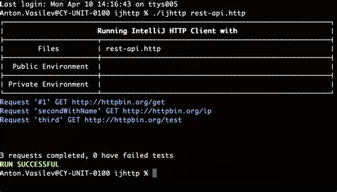 Client Cli Intellij Idea Documentation