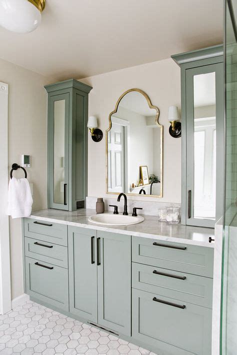 Modern Farmhouse Master Bath Maggie Stephens Interiors