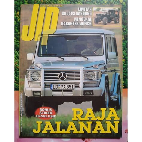 Jual Majalah Jip Vol Raja Jalanan Shopee Indonesia