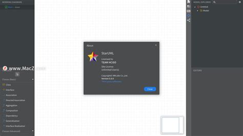 Staruml For Macuml软件建模器500 哔哩哔哩