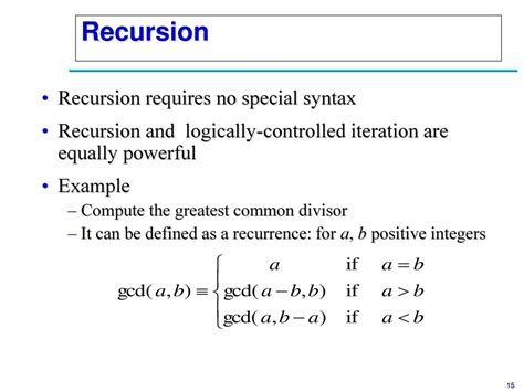 Lecture 14 Iteration And Recursion Section 6 5 6 6 Ppt Download