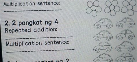 Multiplication Sentence 2 2 Pangkat Ng 4 StudyX
